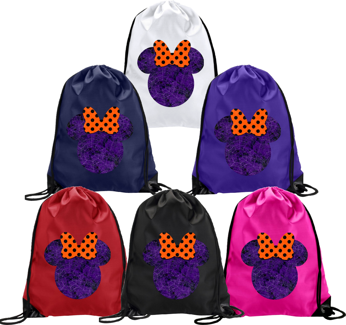 minnie mouse drawstring bag